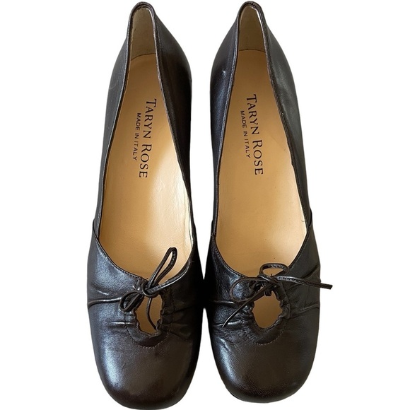 Taryn Rose | Shoes | Taryn Rose Kitten Shoes Size 3758 Made In Italy ...
